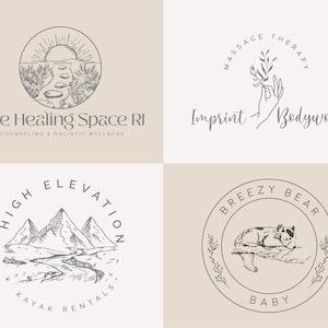 Custom Hand Drawn Logo, Logo Design, Logo Design Custom for Business ...