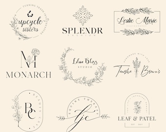 Custom Logo Design, Hand Drawn Professional Business Logo, Personal ...