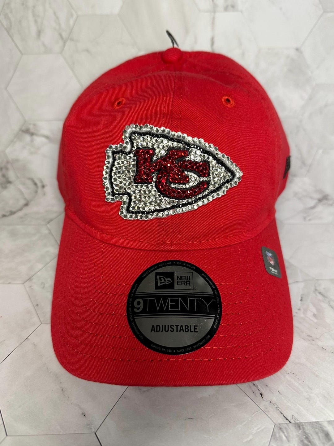 Kansas City Chiefs NFL Rhinestone Hat - Etsy