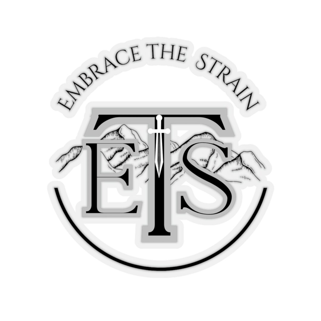 ETS Mountain Logo Kiss-cut Stickers - Etsy