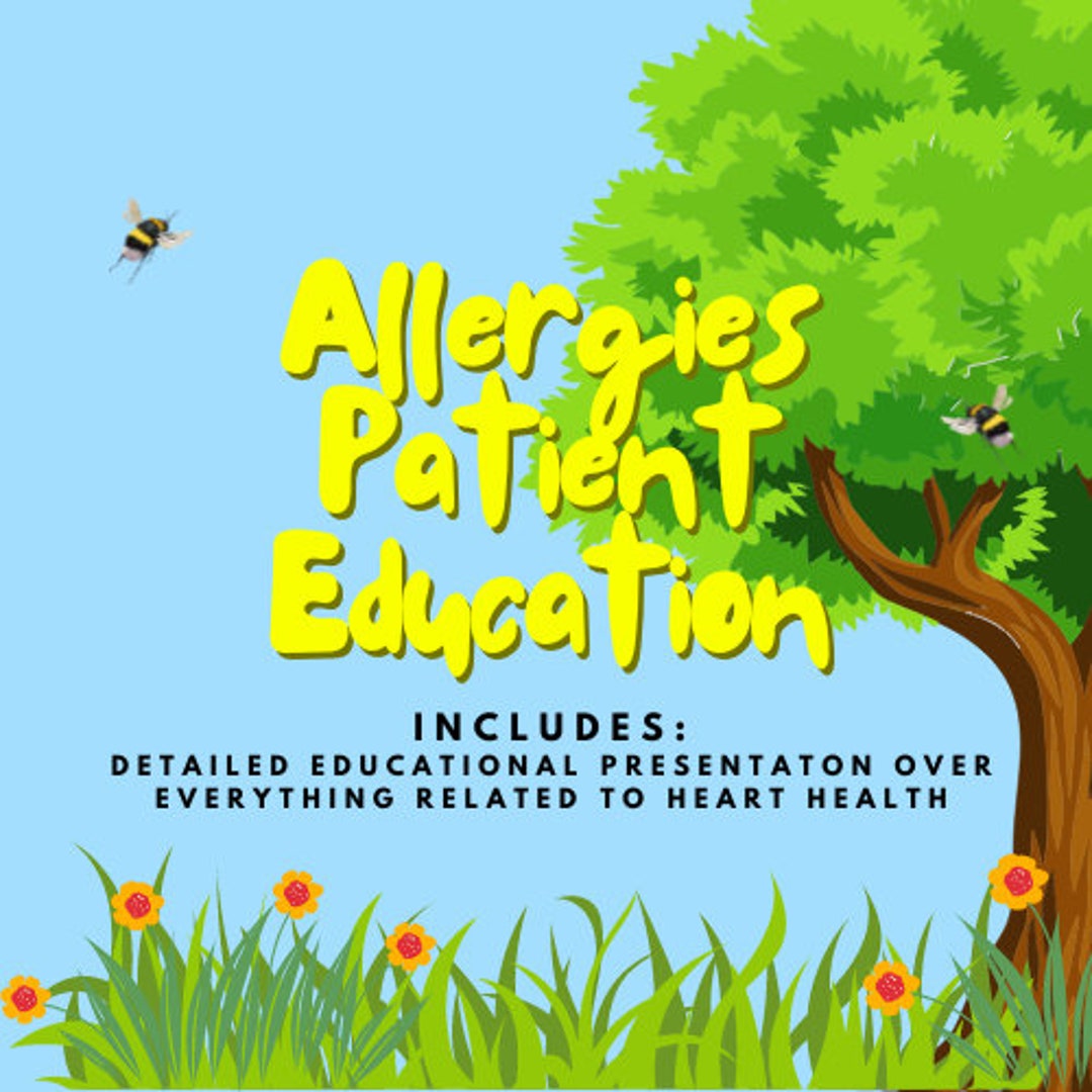 Patient Educational Flyer for "managing Spring Allergies" - Perfect for ...