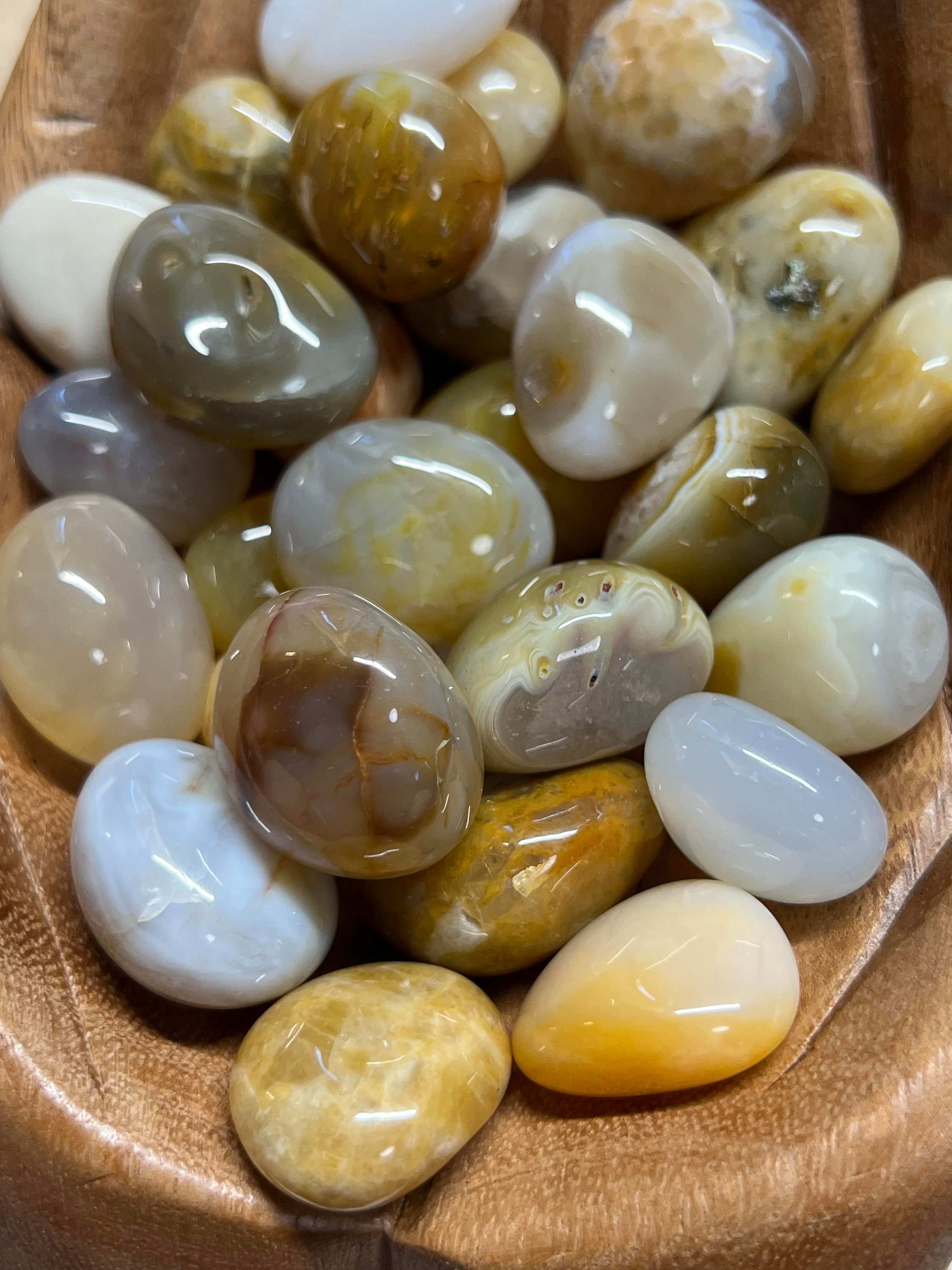 Persian Agate Tumble High Grade Crystal Beautiful Banding - Etsy