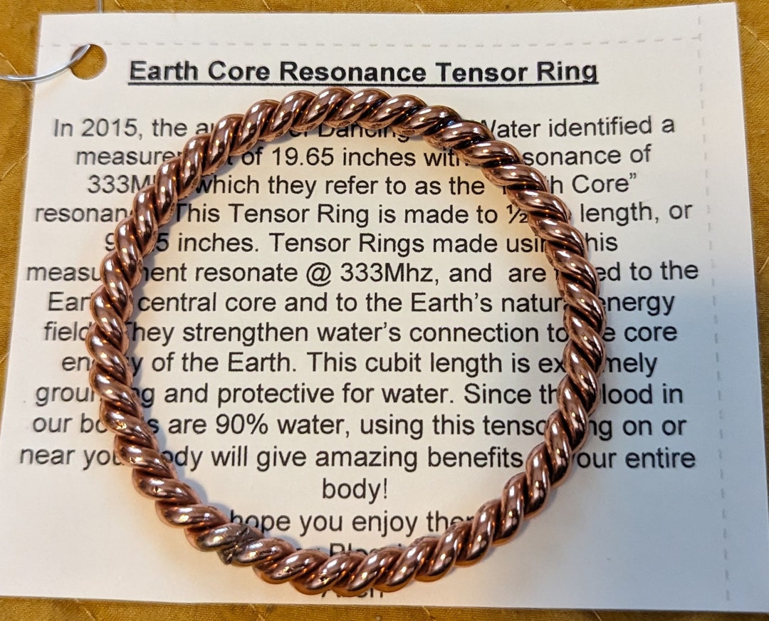 1/2 Earth Core Tensor Ring (qty: 1) - Etsy