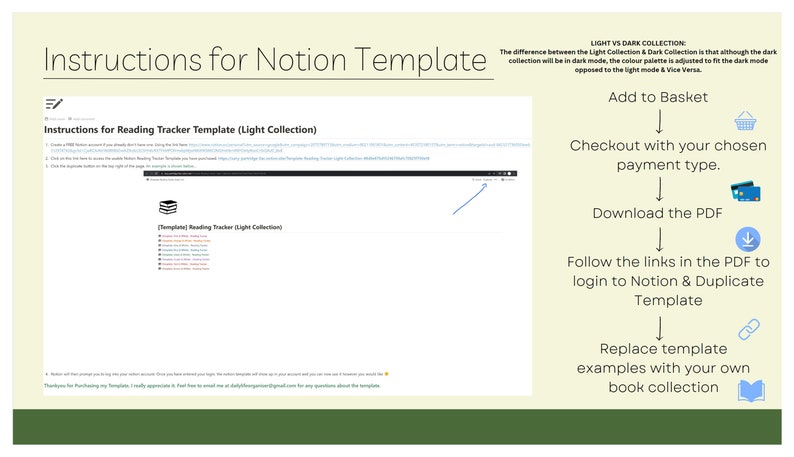 Notion Reading Tracker Bundle, Notion Reading Template Bundle, Reading ...