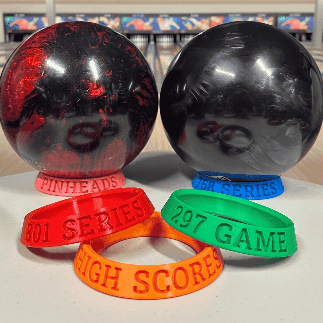 Personalized Bowling Ball Holder | Classic - Add Team Names, High ...