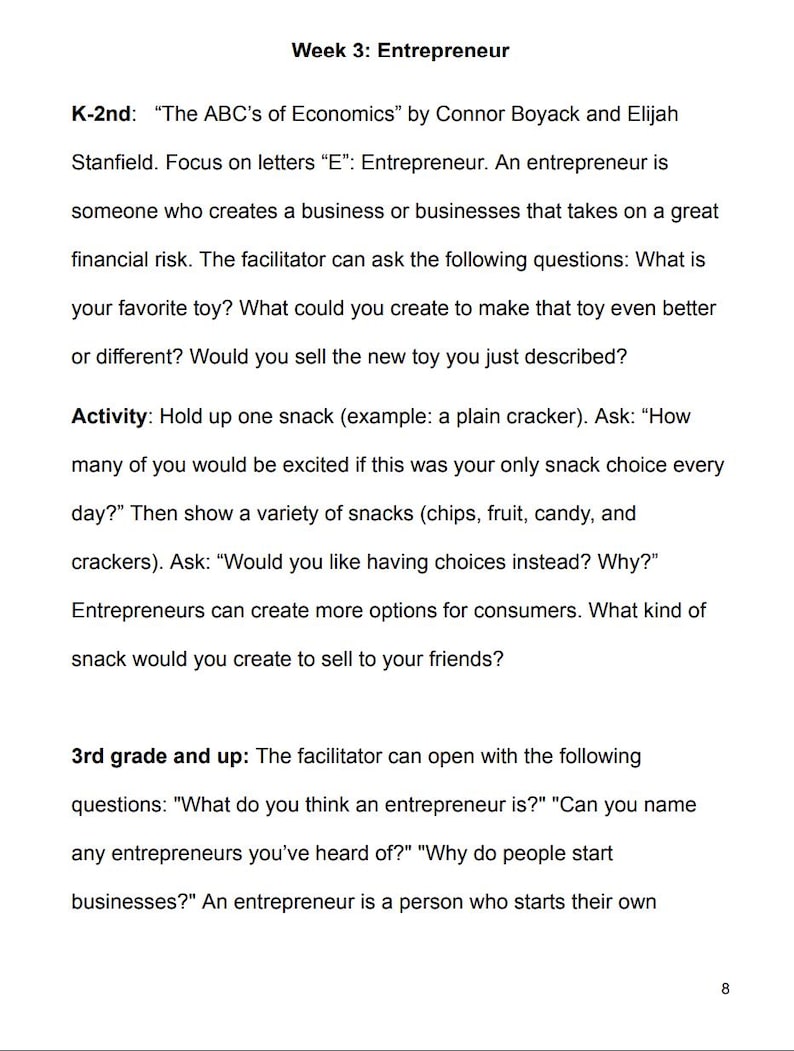 Teacher's Guide: 20 Weeks of STEM, Science, History, Economics ...