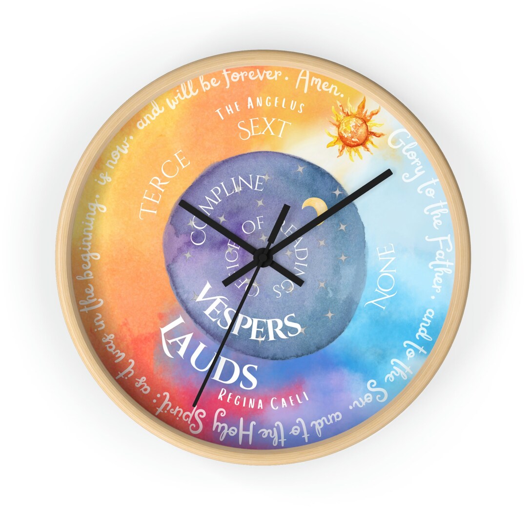 The Hours Wall Clock - Etsy Singapore