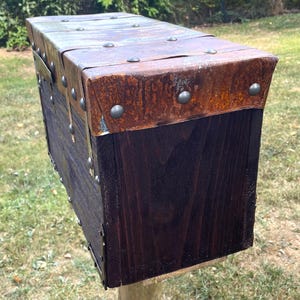 Cherry Farmhouse Mailbox, Rustic, Country Cabin Home - Etsy