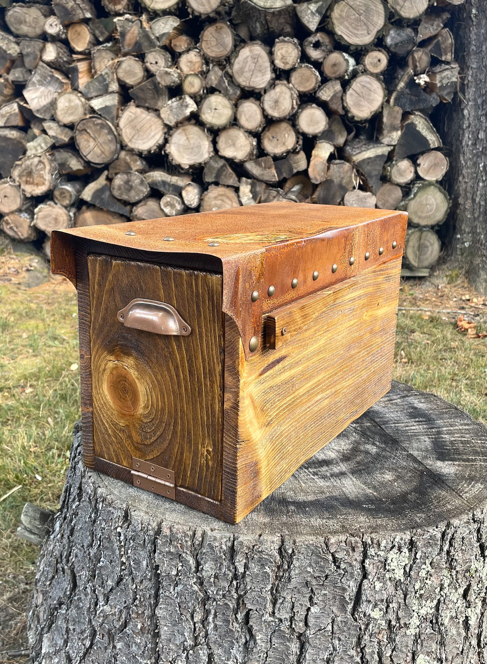 Farmhouse Mailbox, Rustic, Country Cabin Home - Etsy