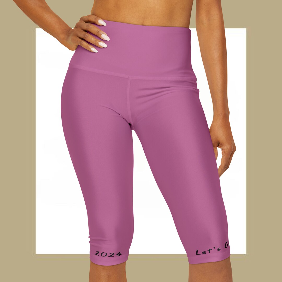 Yoga Pants, 2024 Fitspiration, Women's Leggings, Positive Vibe ...