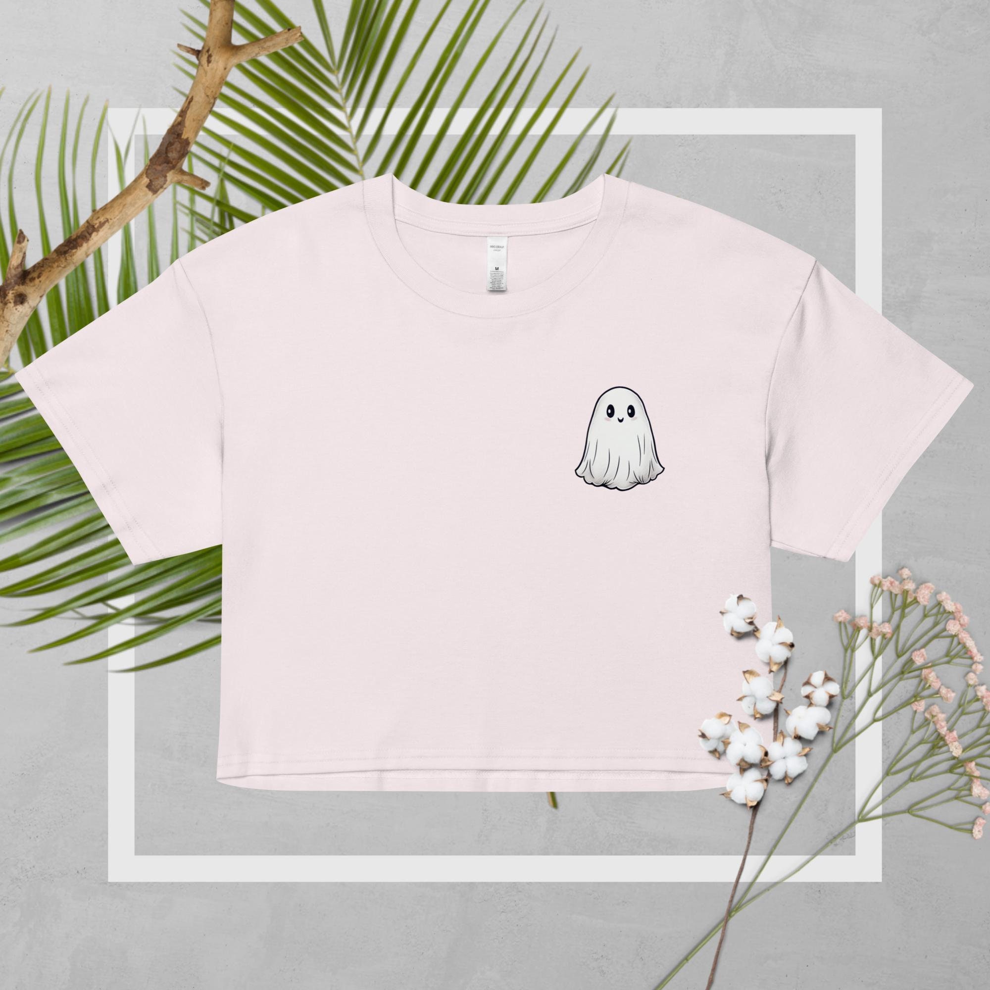 Cute Ghostie Crop Top | Witch Crop | Wiccan Crop | Dark Academia ...