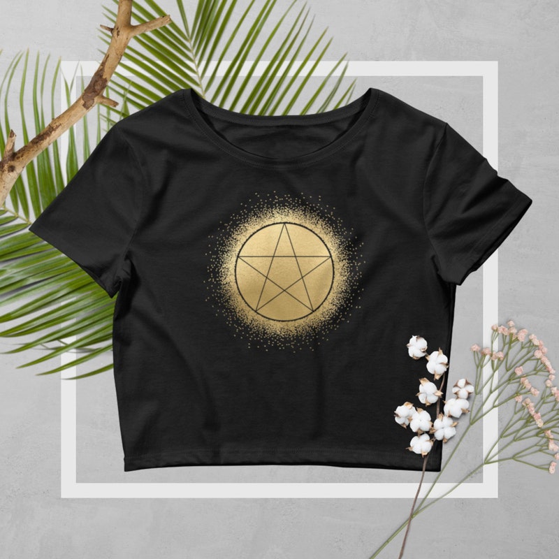 Pentagram Crop Top - Etsy