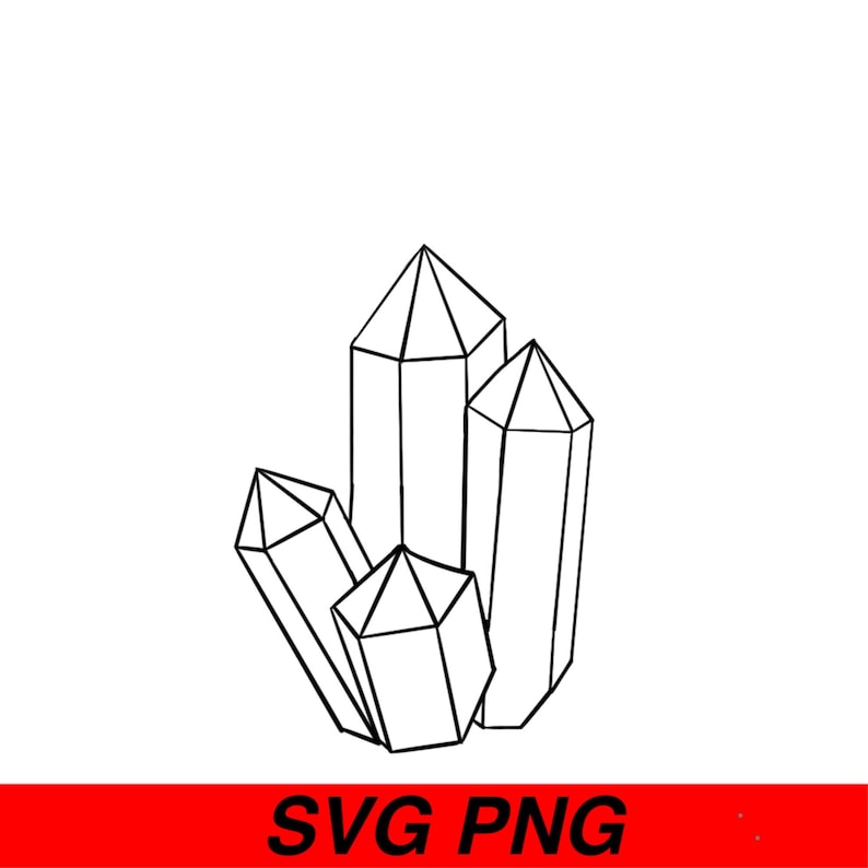 Small Crystal SVG Crystal Svg Digital Download Crystal Digital Download ...