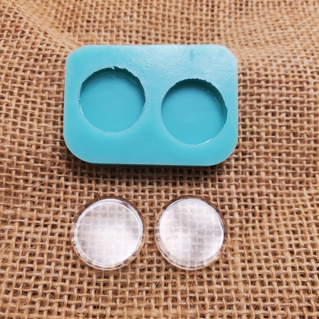 Silicone 20 MM Flat Round Flexible Mold, CUSTOM QUANTITY - Etsy