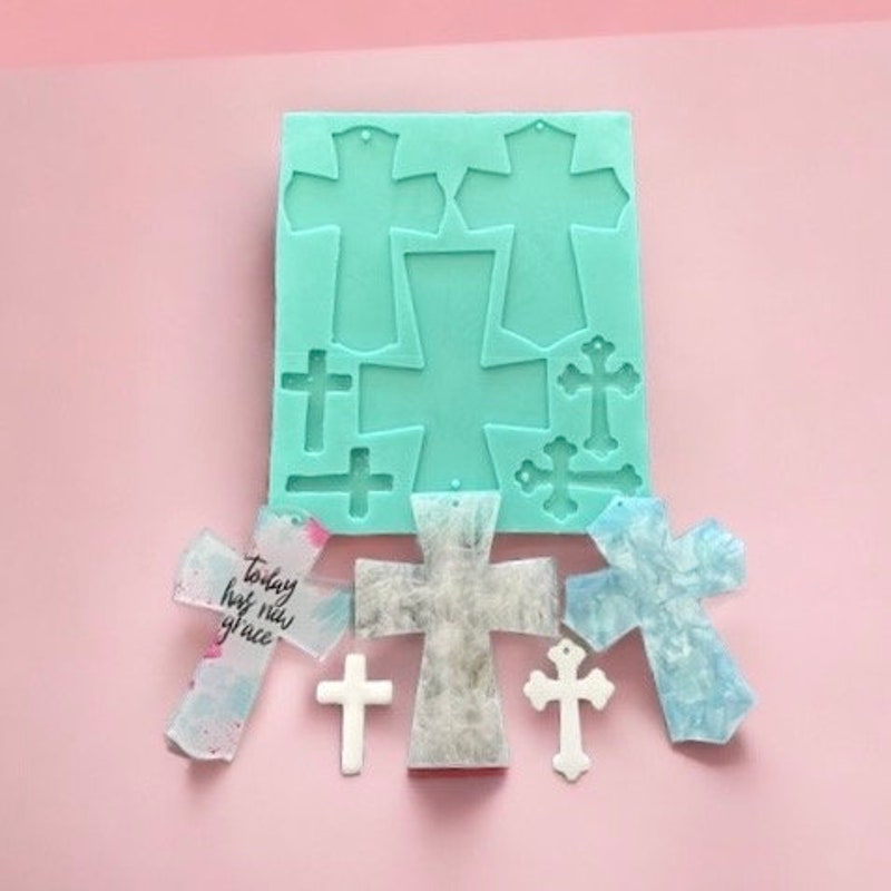 Silicone Small Cross Molds - Etsy