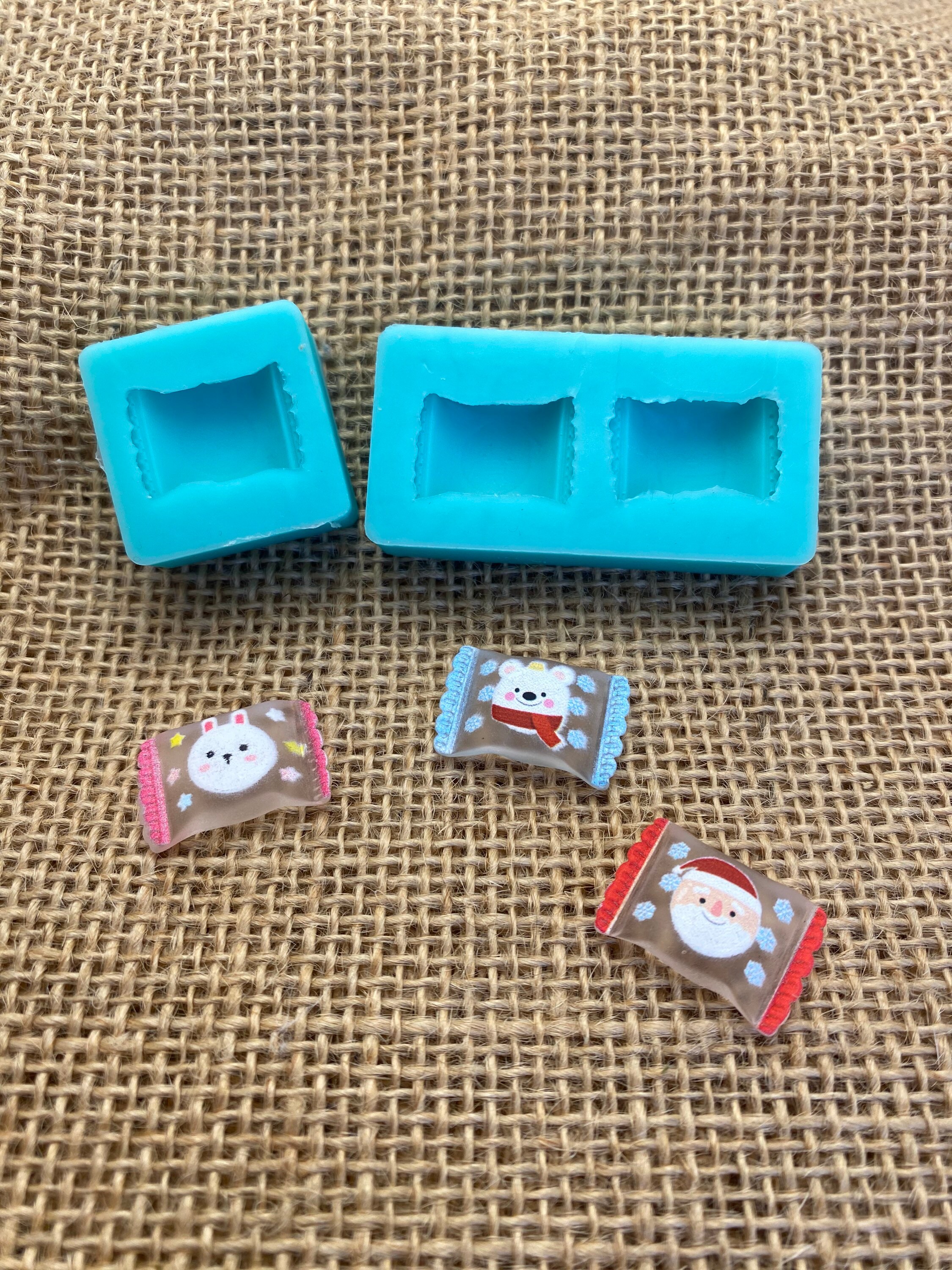 Silicone Candy Wrapper 2 Flexible Mold, CUSTOM QUANTITY - Etsy