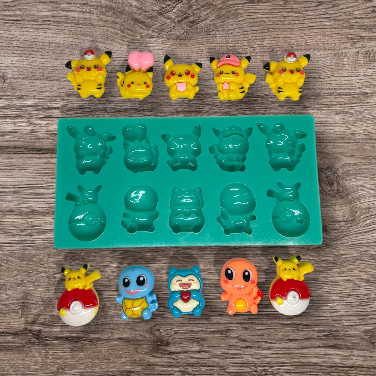 Silicone Cute Anime Character Flexible Mold (premium and Quality ...