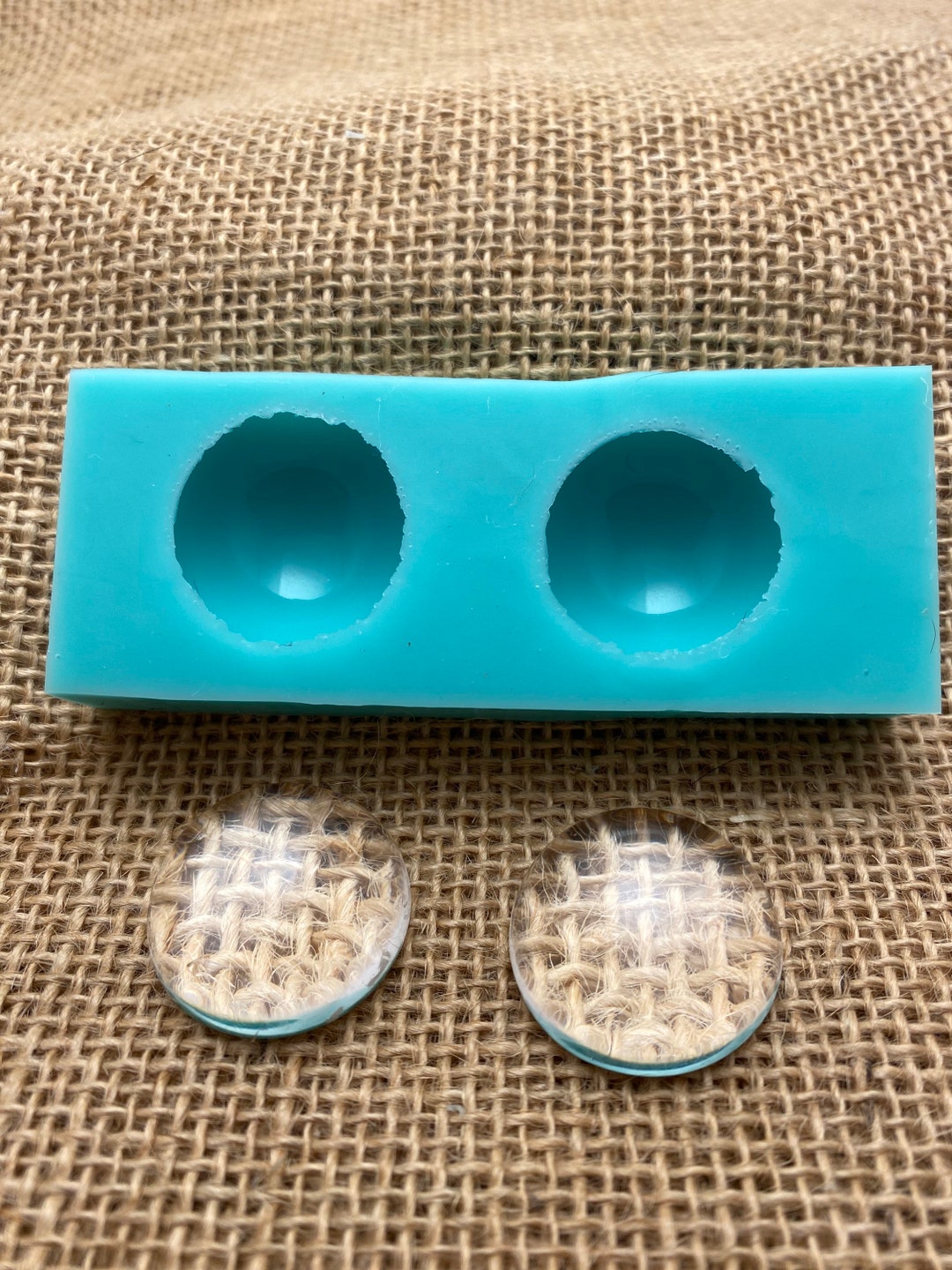 Silicone 25 MM High Dome Circle Flexible Mold, CUSTOM Please Read ...