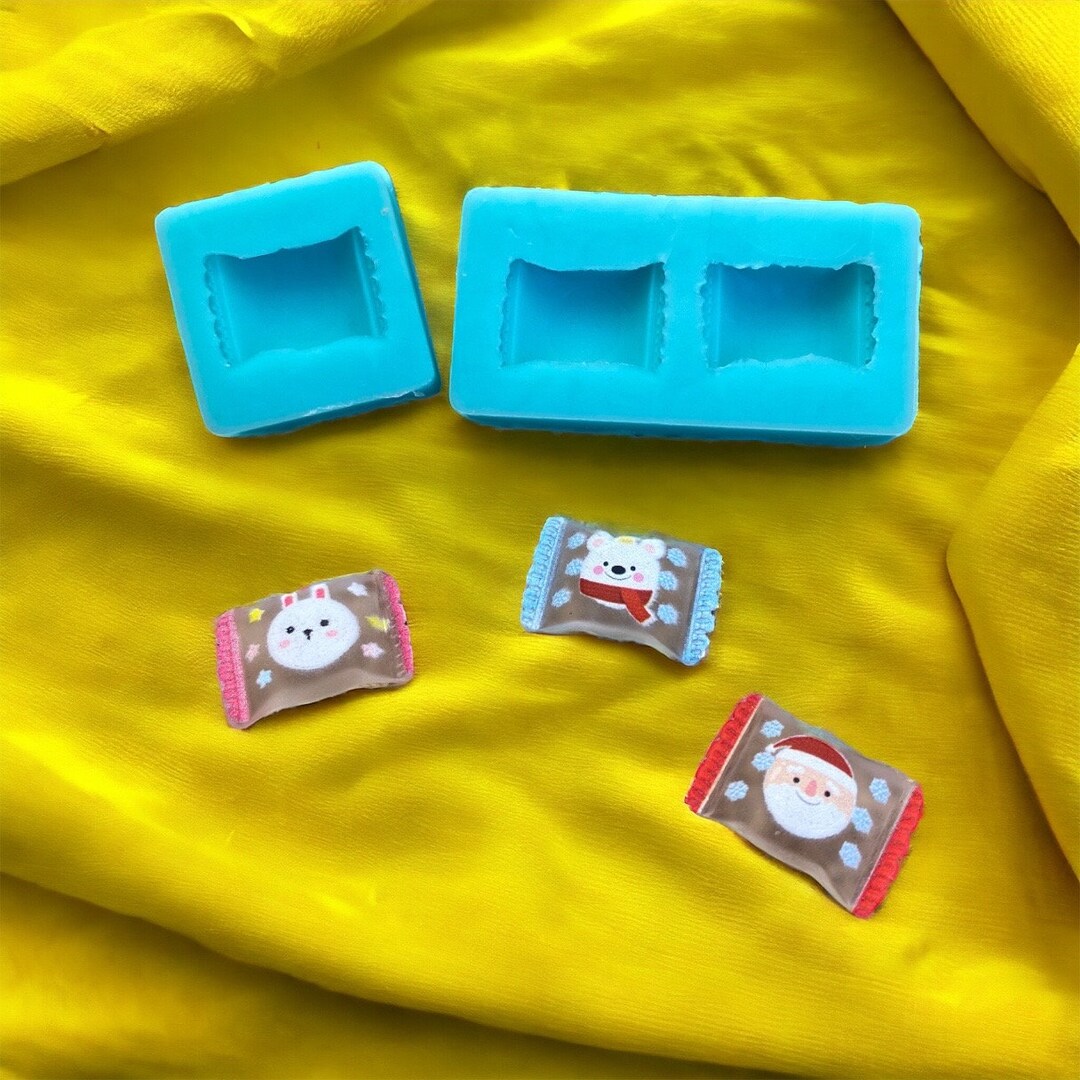 Silicone Candy Wrapper #2 Flexible Mold, CUSTOM - Etsy