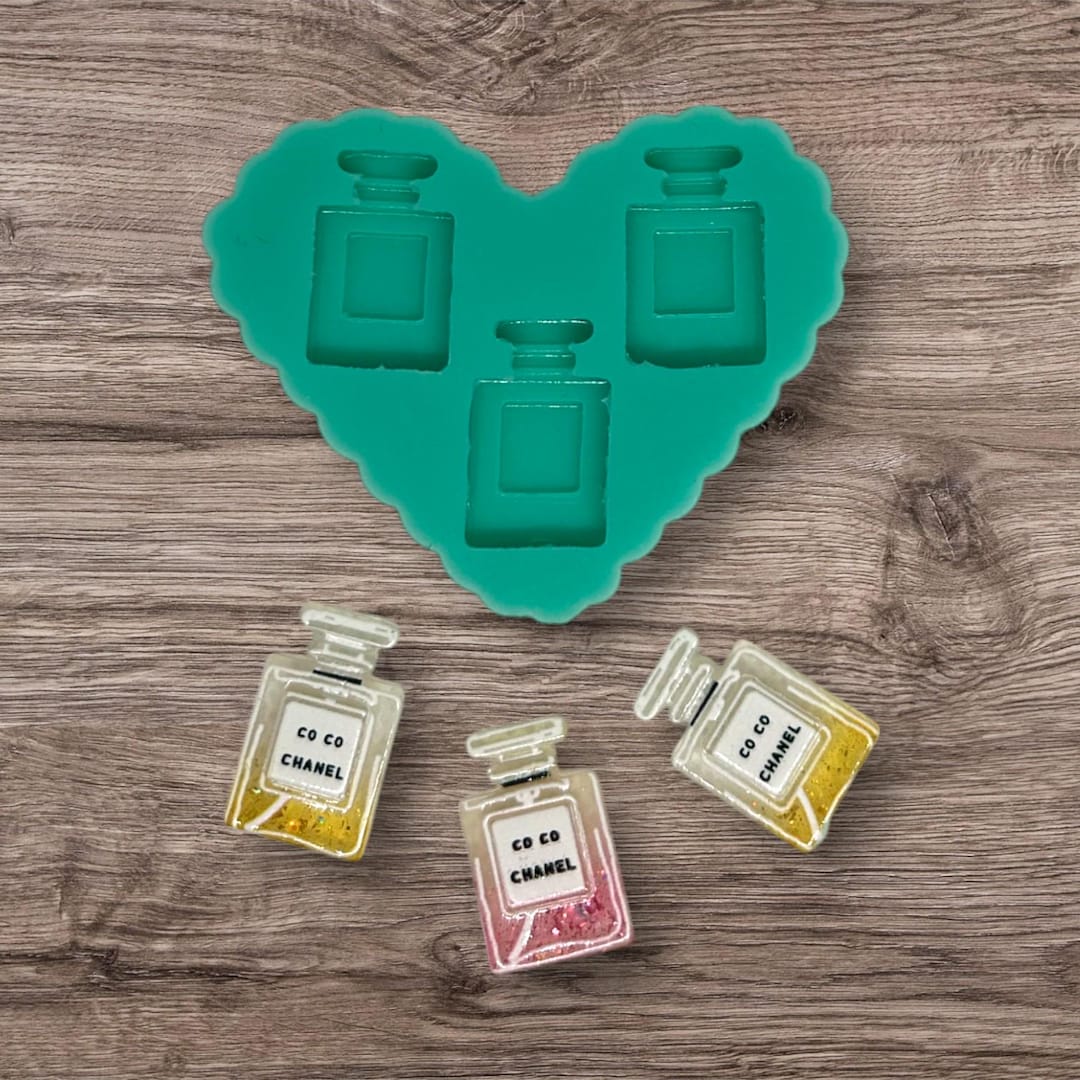 Silicone Perfume Bottle Flexible Mold (makes Small Pieces) (quality ...