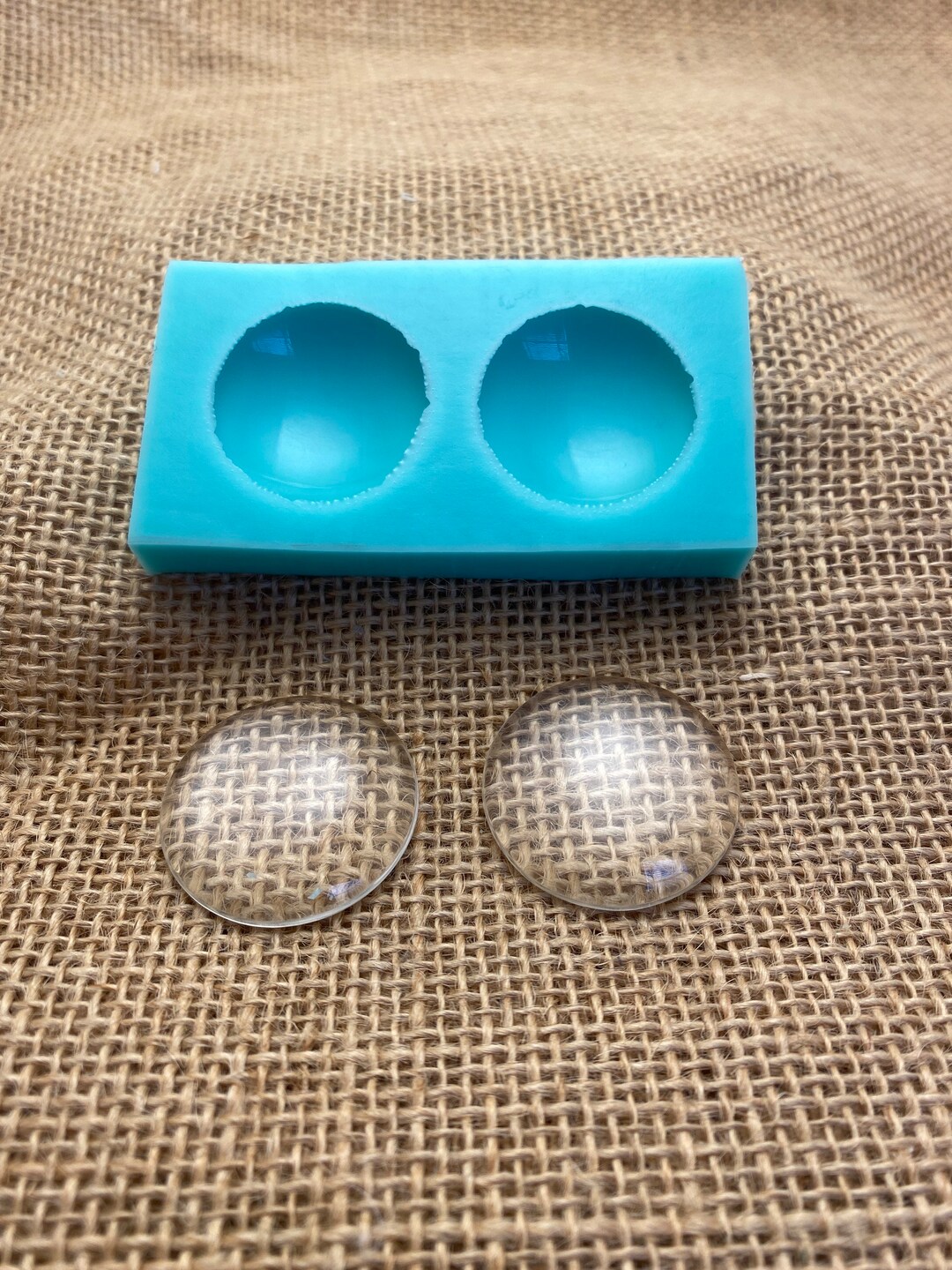 Silicone 30 MM Low Dome Circle Flexible Mold, CUSTOM Please Read ...