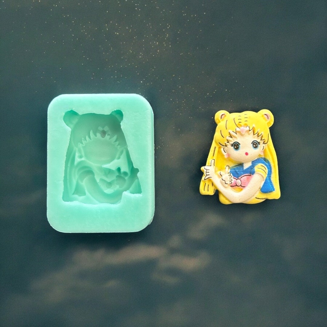 Silicone Cute Anime Character Mold Flexible Mold, CUSTOM - Etsy