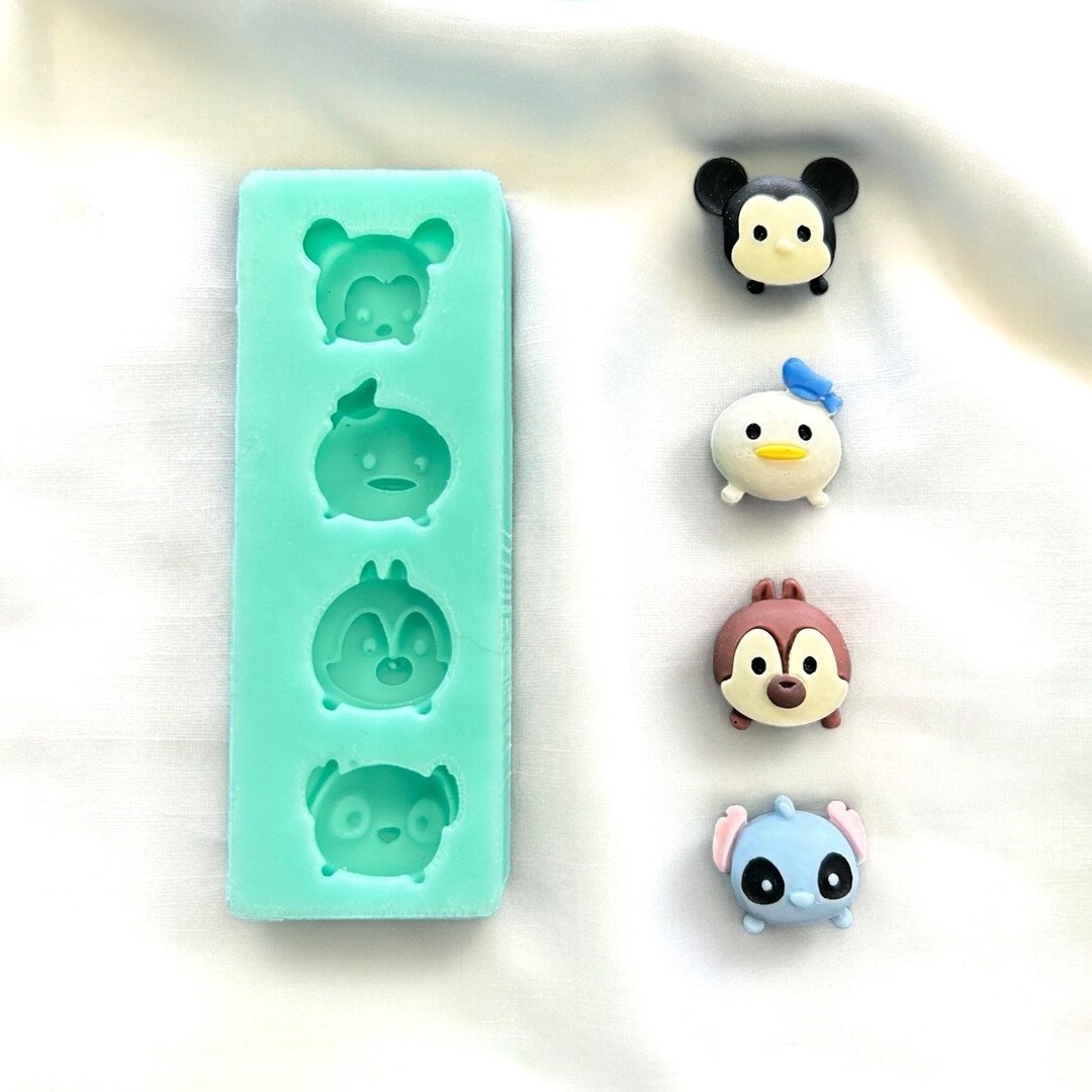 Silicone Cute Kid Character Mold (matte Finish and Sizes Are in Third ...