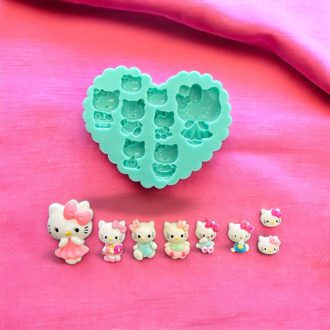 Silicone CUTE Kid Character Flexible Mold (premium Quality Silicone, Uv ...