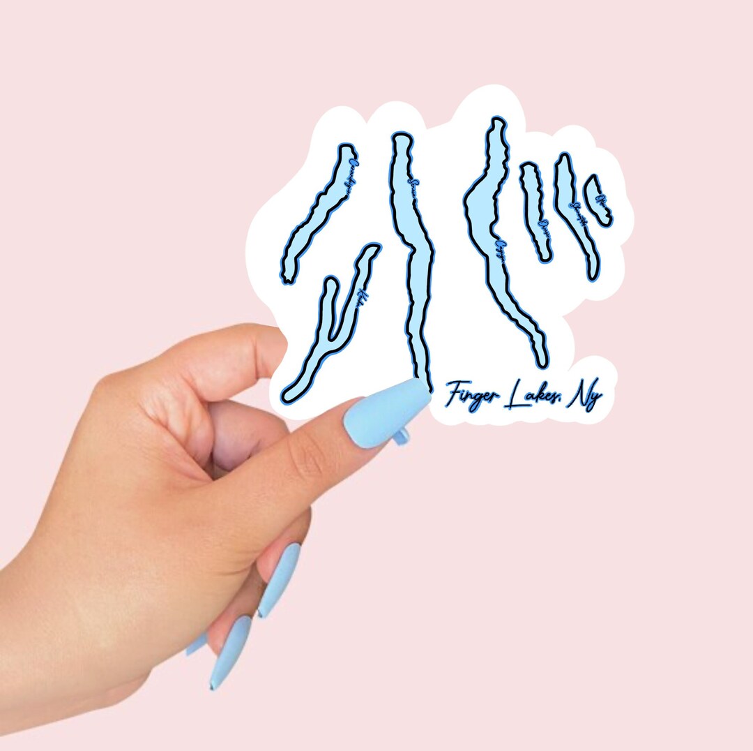 Finger Lakes Sticker, Flx Sticker, Lake Sticker, Finger Lakes NY ...