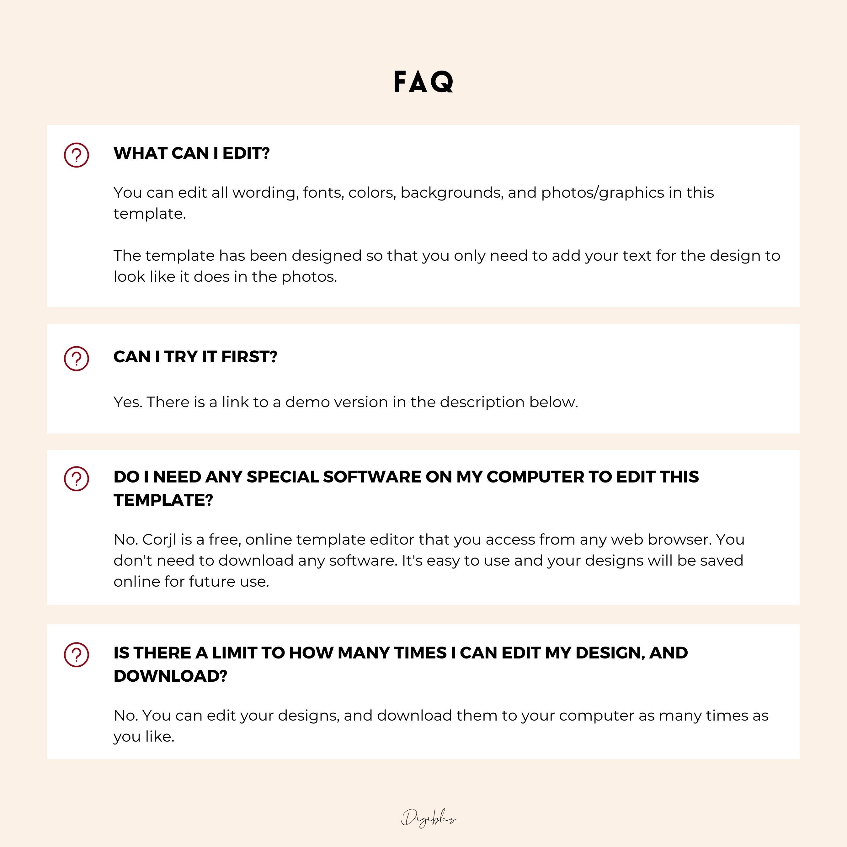 Editable Signature Cocktail Sign Template Printable Signature Drink ...