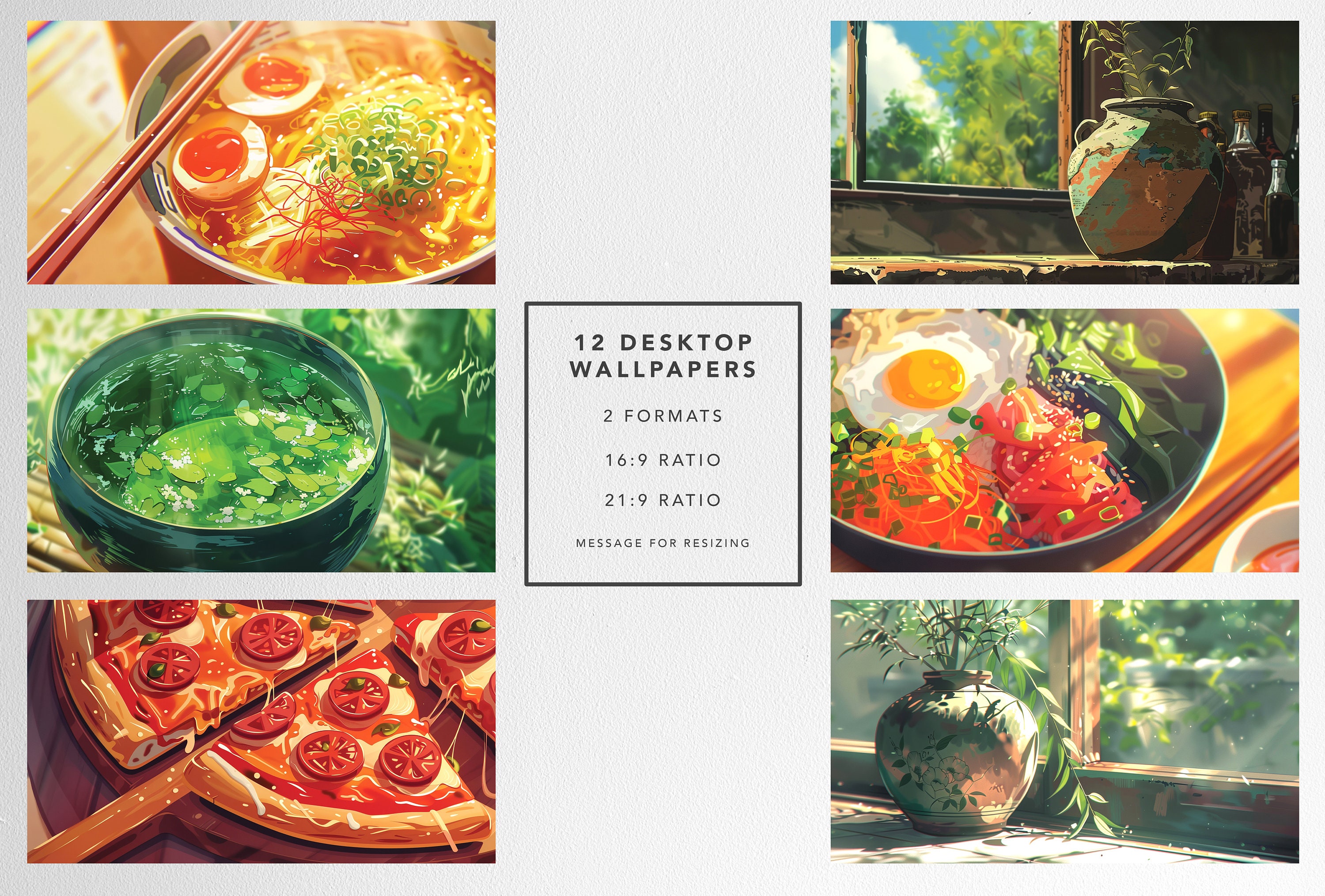 Anime Food Wallpaper Cute Desktop Screensaver Studio Ghibli Japanese ...