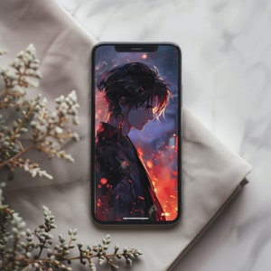 Cute Anime Boy Wallpapers Manga Fantasy iPhone Lock Screen Fashion Men ...