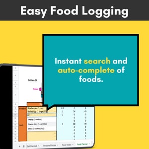 Smart Meal Planner & Macro Tracker (google Sheets) – With Personalized ...