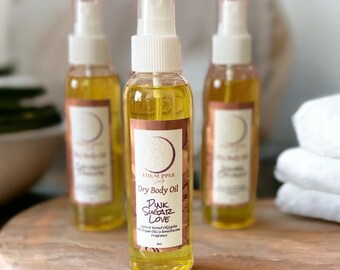 Dry Oil Body Spray Mist Custom Scented 4 Oz. Vegan Body Oil. Pick Your ...