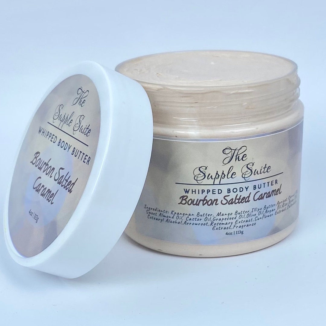 Bourbon Salted Caramel-triple Body Butter Whipped Body - Etsy