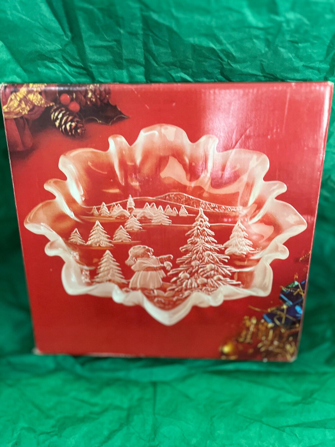 Mikasa christmas Story Bon Bon Plate - Etsy