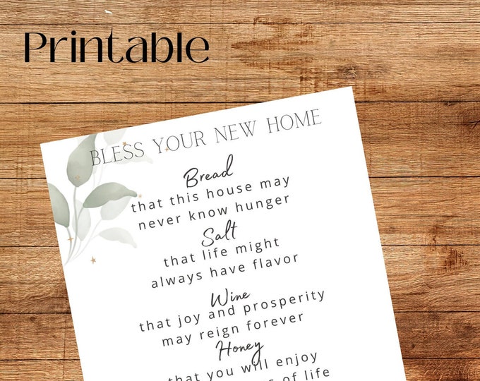 House Warming Blessing // New Home Gift // House Warming Gift // New ...
