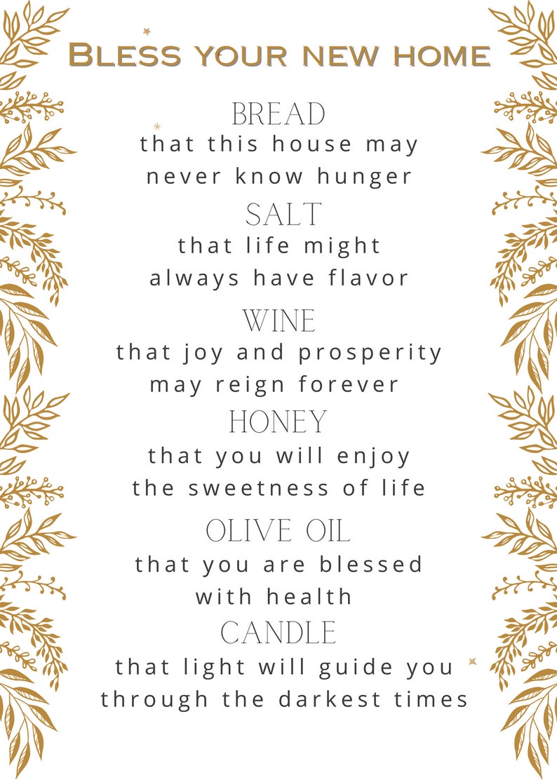 House Warming Blessing // New Home Gift // House Warming Gift // New ...