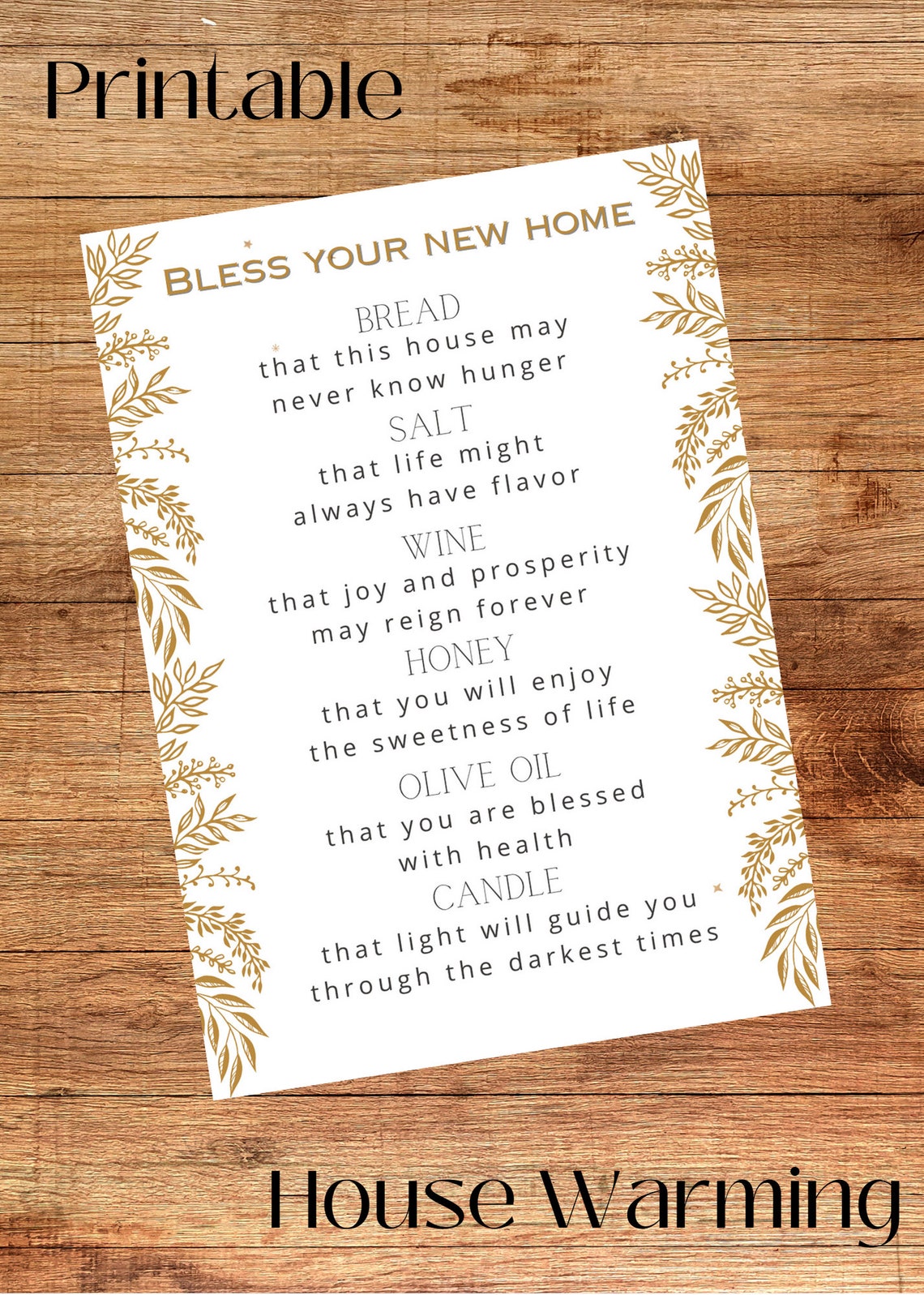 House Warming Blessing // New Home Gift // House Warming Gift // New ...