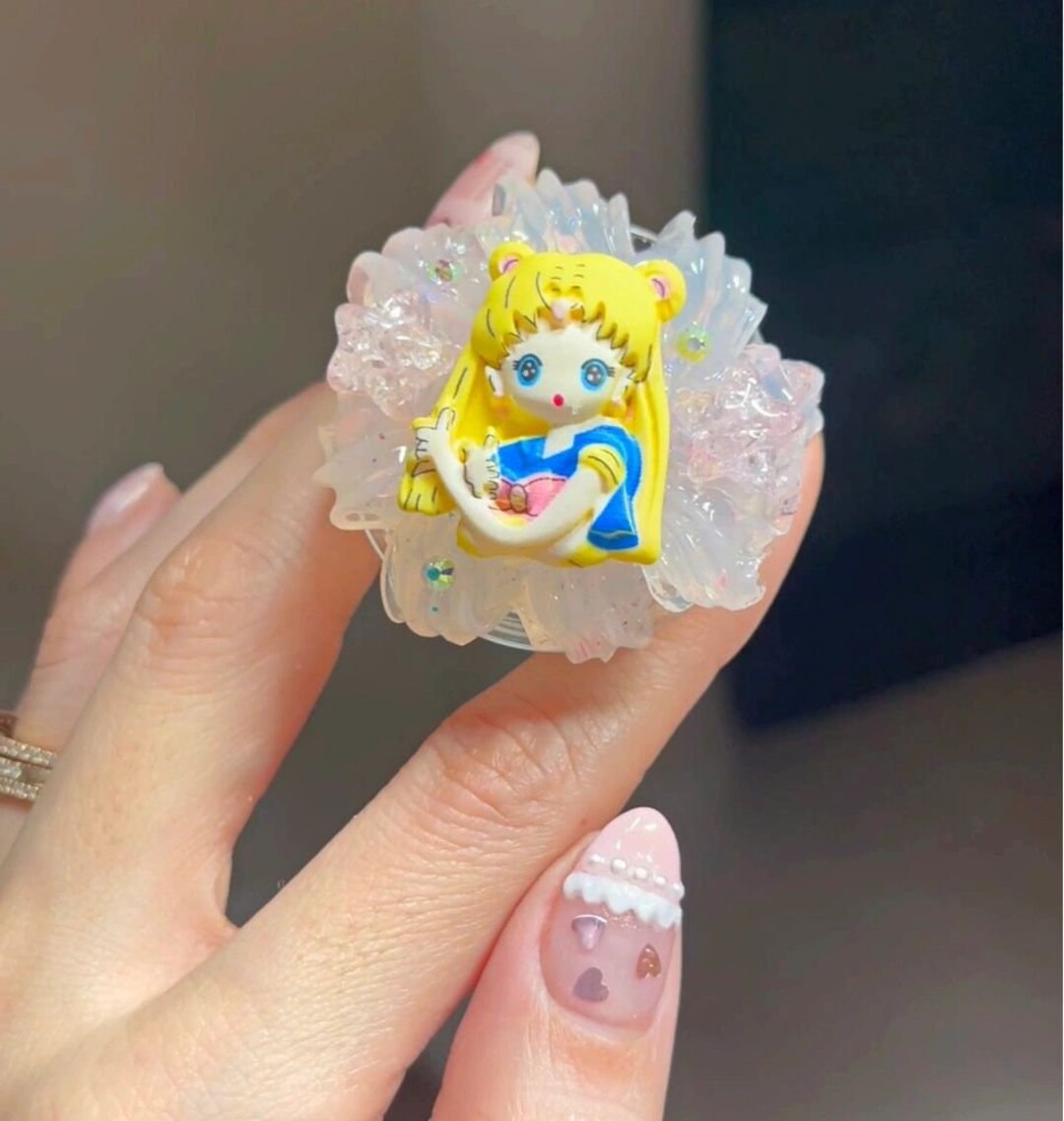 Sailor Moon Hand Plug Grip Stand - Etsy