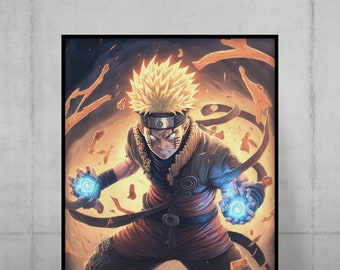 Naruto Printable Wall Art - Etsy