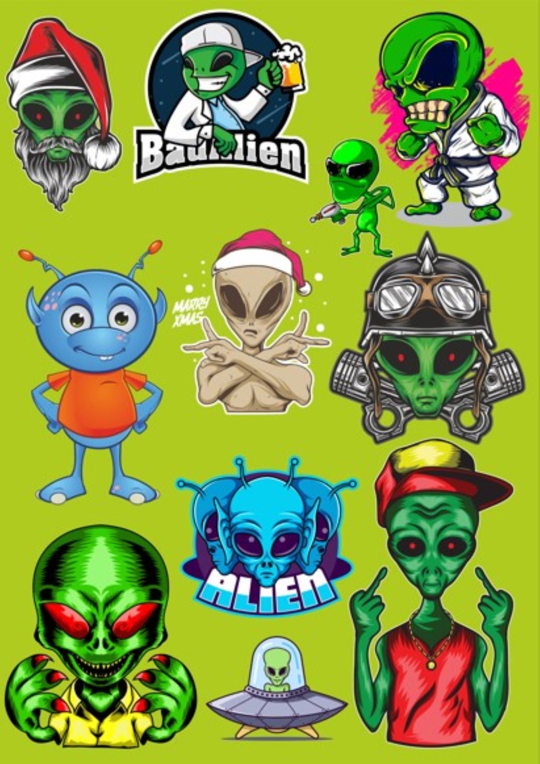 Alien Svg Images, Alien Clipart, Alien Svg File, Vector Files, Cricut ...