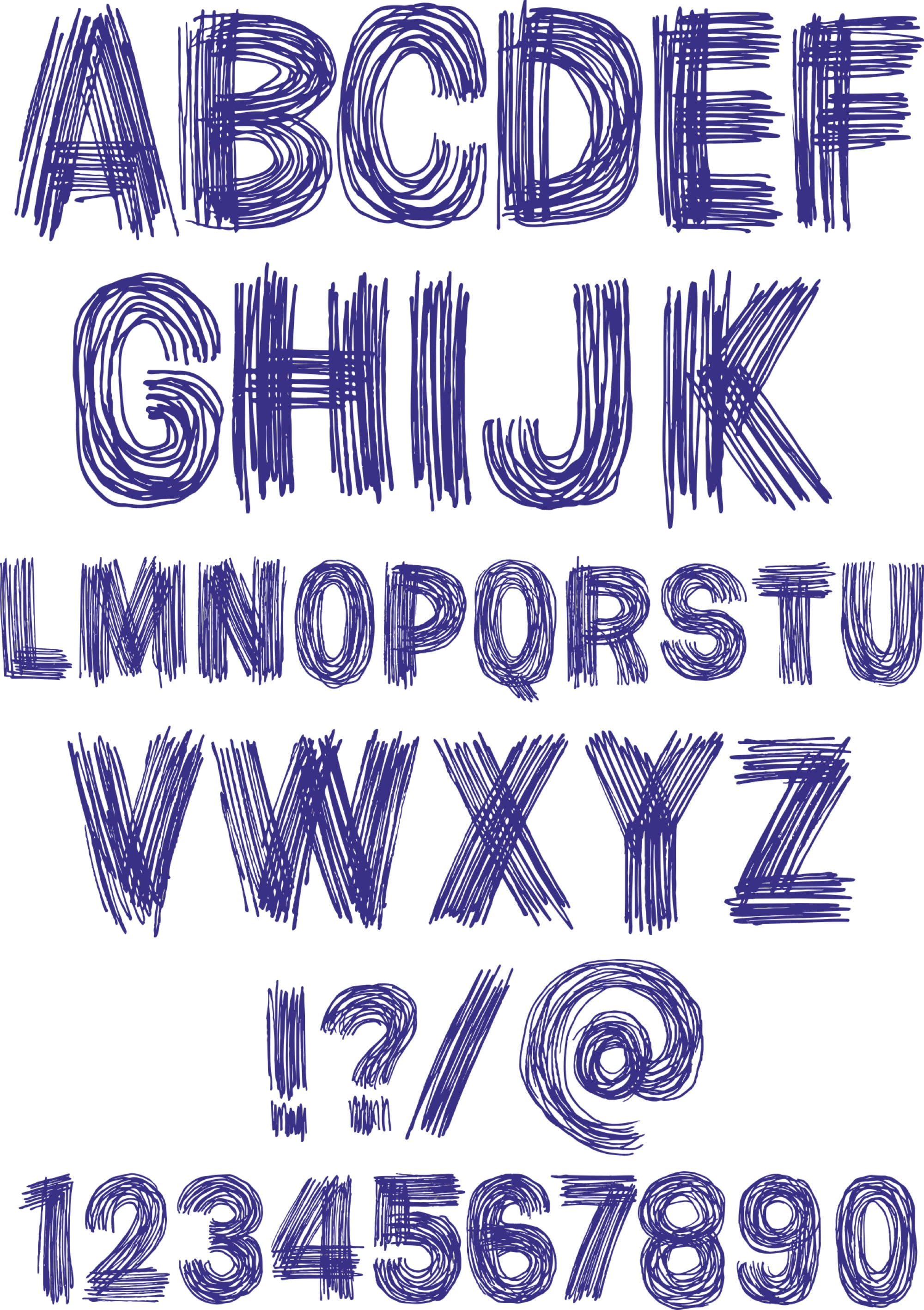 Alphabet Svg, Alphabet Clipart, Alphabet Svg File, Vector File ...