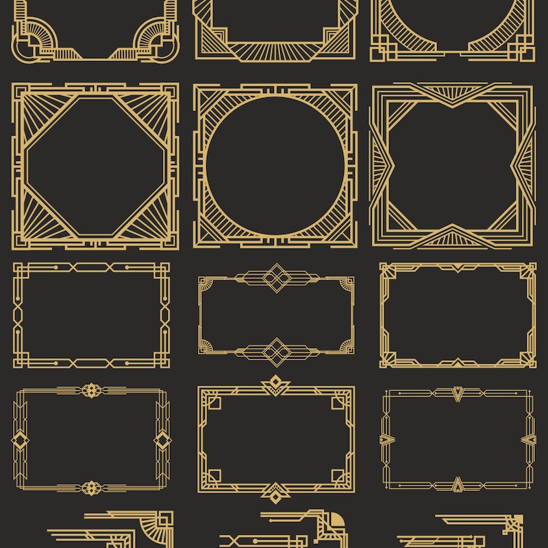 Masculine Border - Etsy