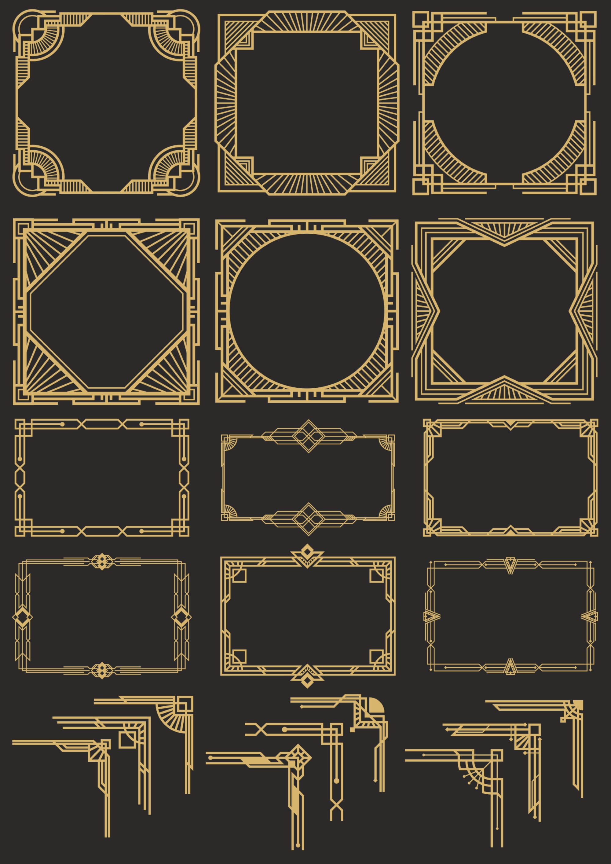 Frames Borders Svg, Frames Clipart, Frames Svg File, Vector File ...