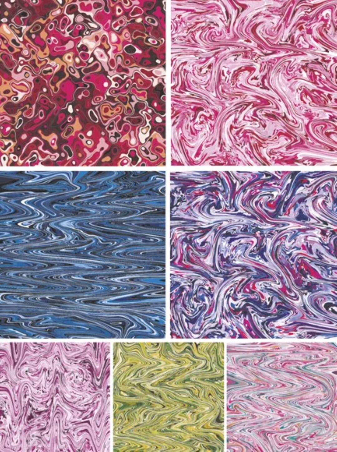 Textured Colorful Swirl Pattern SVG, Textured Swirl Pattern Clipart ...