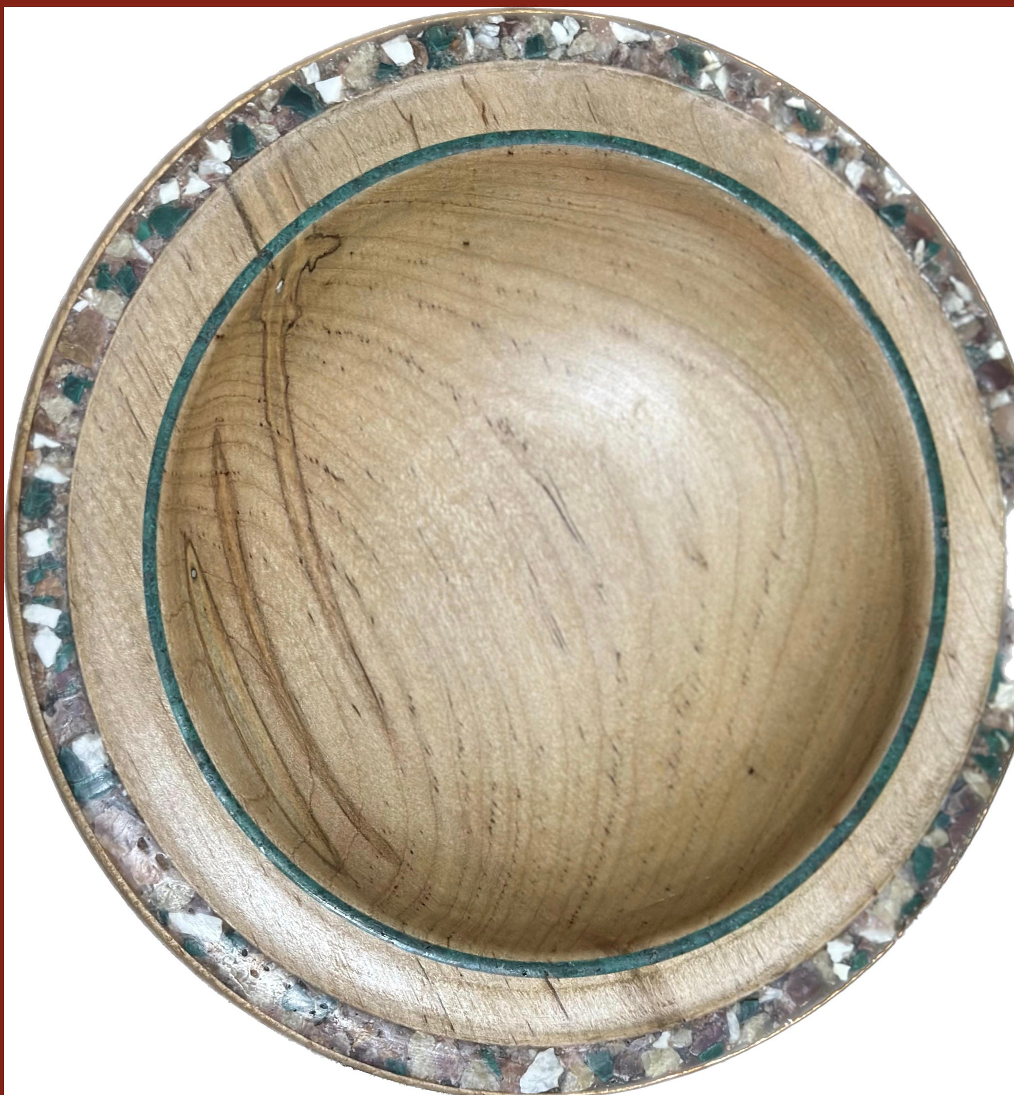 10 Inches Hard Maple With Pressure Stones Minerals - Etsy