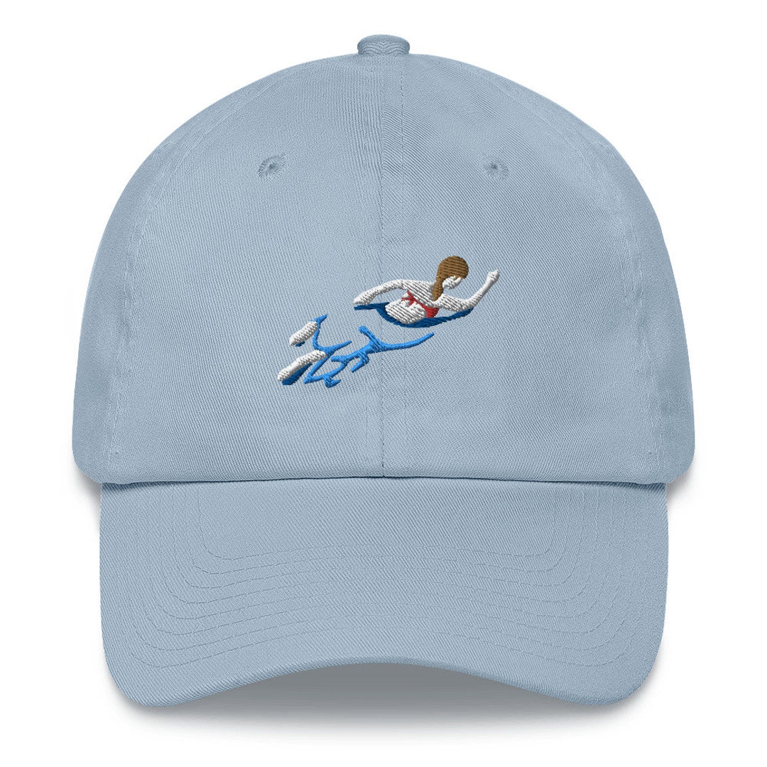 Swimmer Hat, Embroidery, Baseball Cap, Custom, Unisex, Gift Option ...