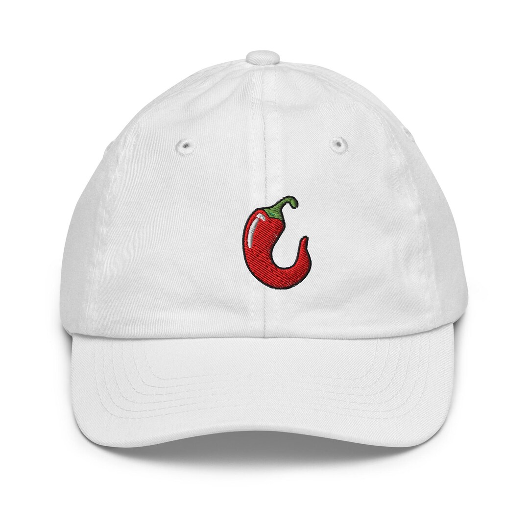 Kids Chilli Embroidered Cap – Fun Adjustable Hat in Multiple Colours - Etsy