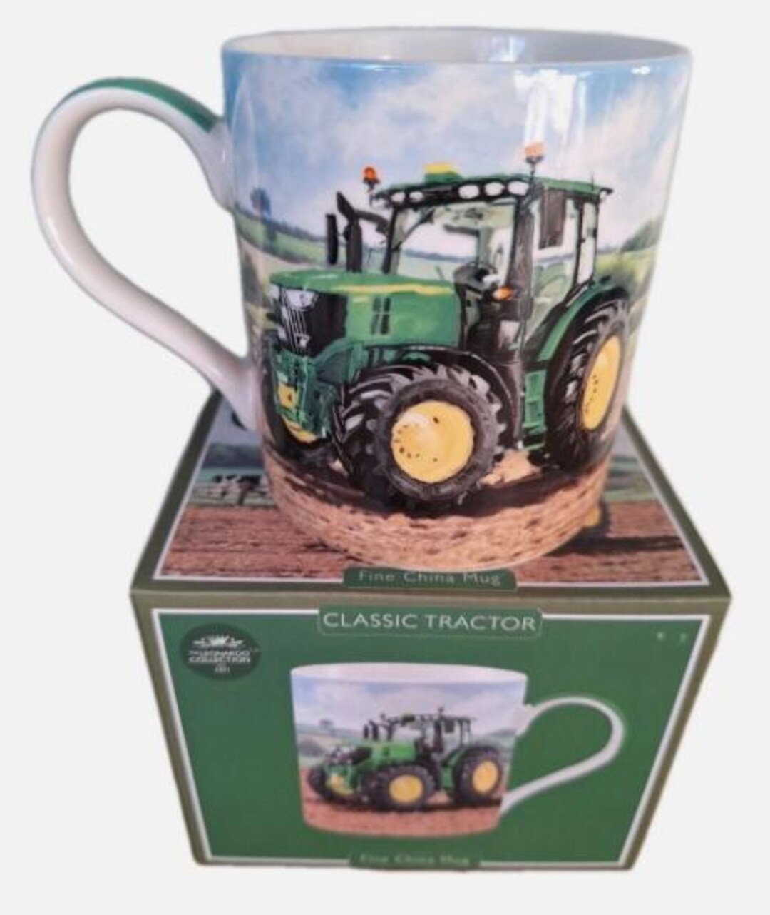 John Deere Tractor Farming Farm Fine China Mug With Box Green - Etsy
